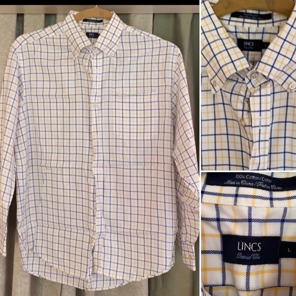 Lincs | Shirts | David Chu Lincs Button Down Shirt | Poshmark